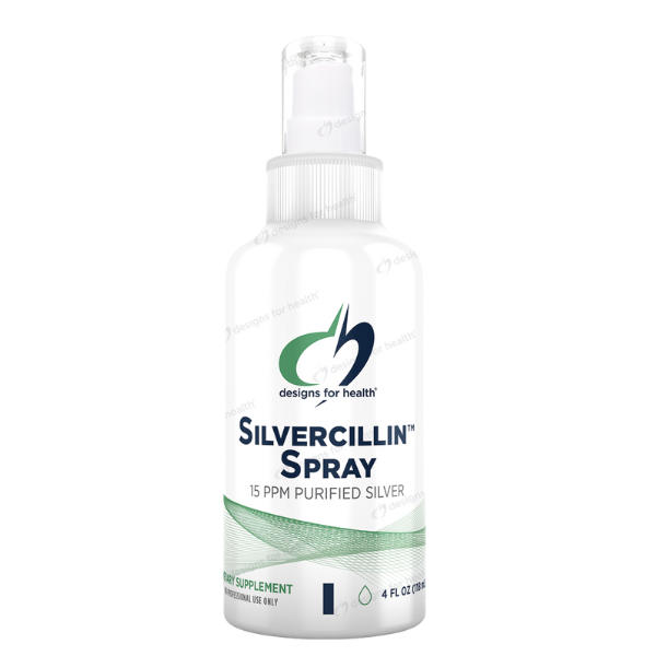 Designs For Health Silvercillin™ Spray 4 fl oz (Stock: SVS4OZ)